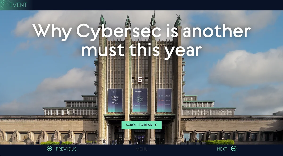 Cybersec - Event: Why Cybersec is another must this year